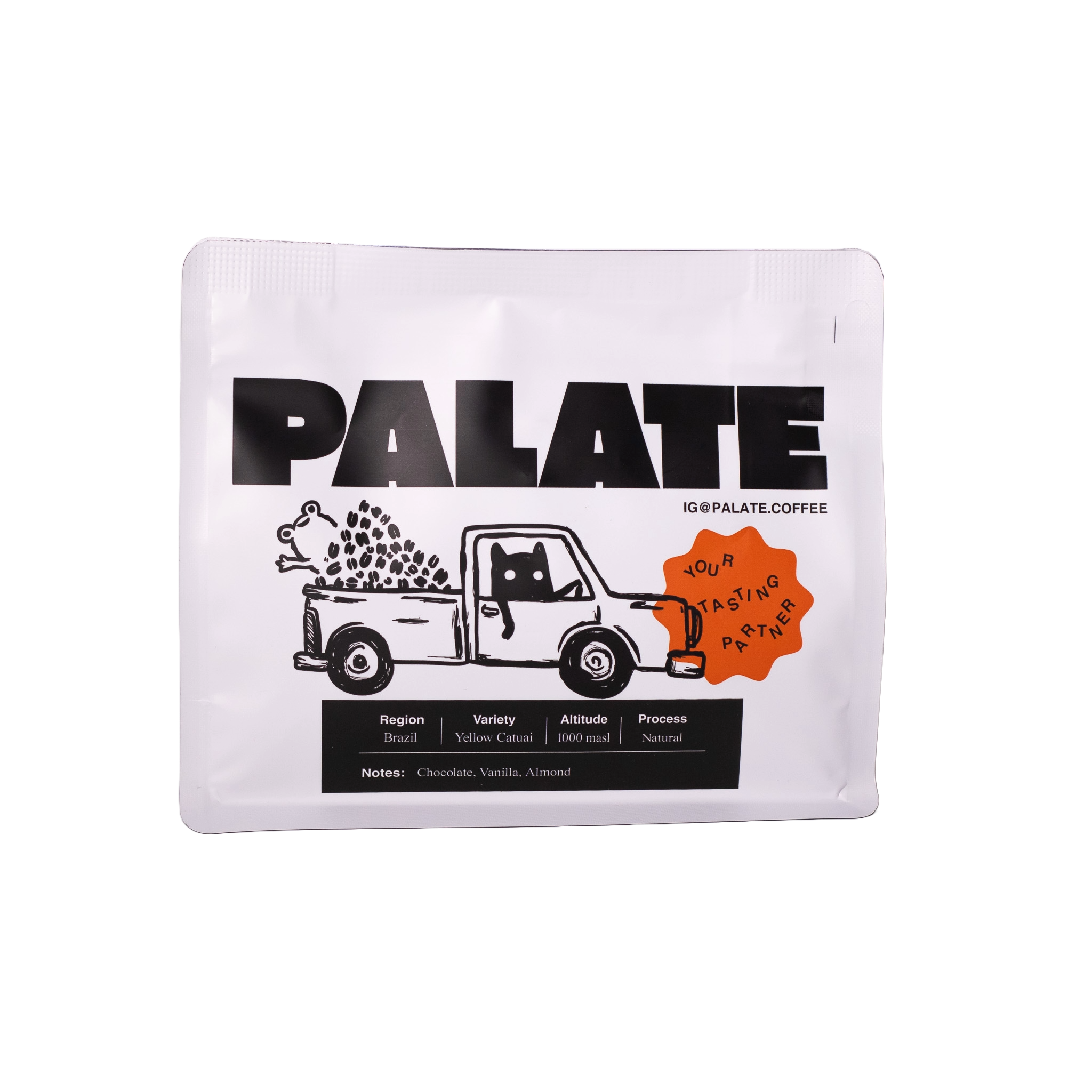 Brazil Yellow Catuai Natural – PALATE COFFEE ROASTERY